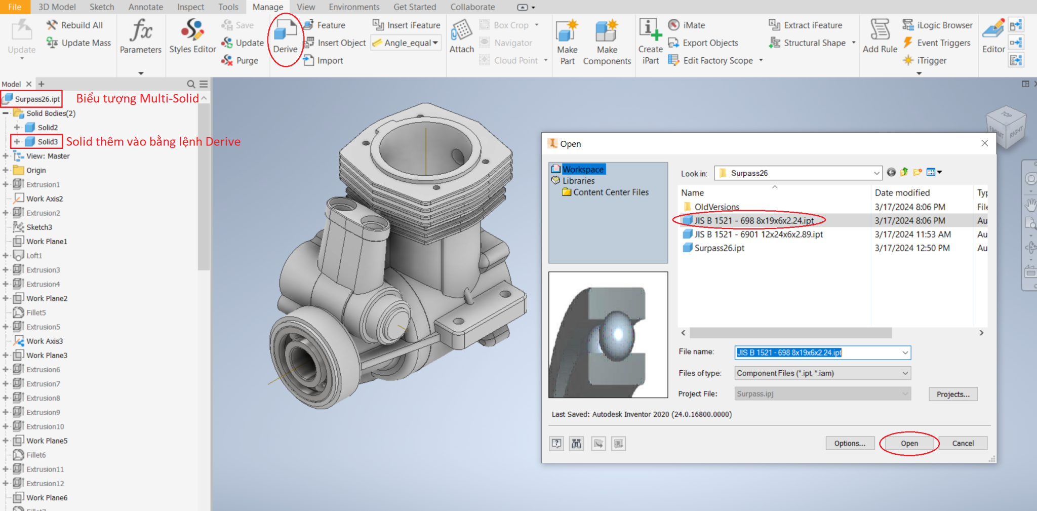 Autodesk Inventor: Thiết Kế Cụm Với Multi-body parts – z-log.net