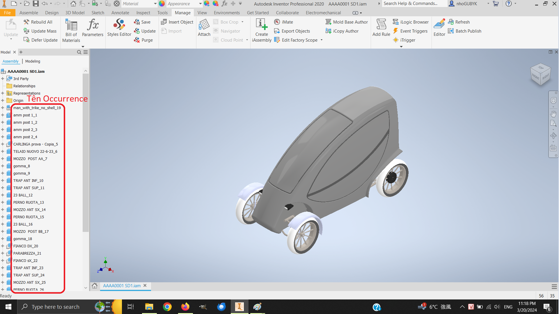 Autodesk Inventor: Rule Cập Nhật Lại Tên Occurrence Trong Assembly – z ...