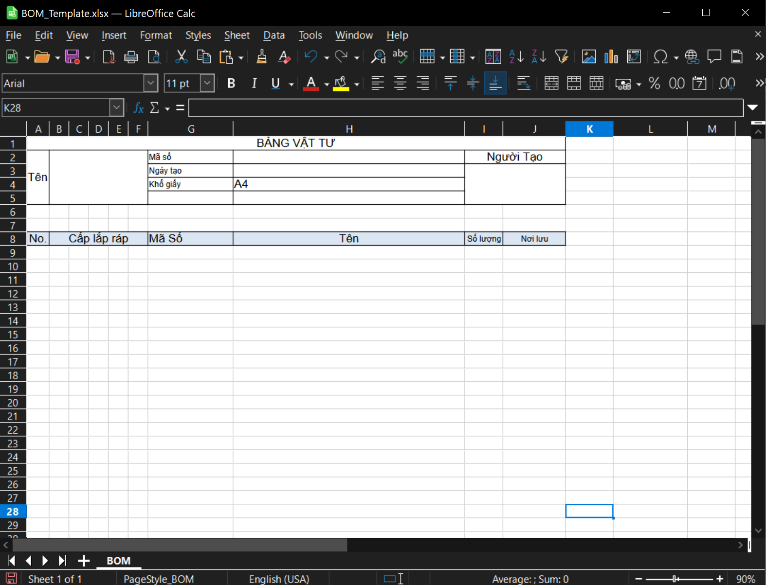 Autodesk Inventor: Xuất Danh Sách Vật Tư (BOM) Tùy Chỉnh Excel bằng iLogic và API – z-log.net